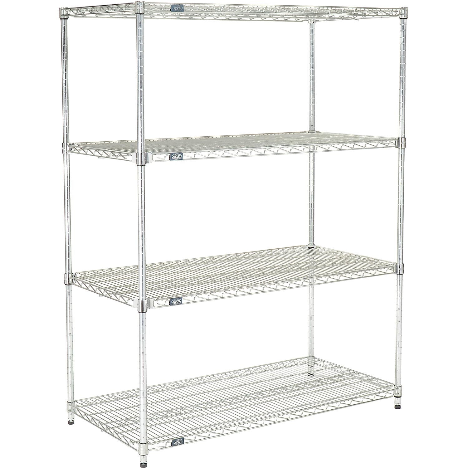 Nexel Quick Adjust Wire Shelving, Poly-Z-Brite, 36 x 24 x 74 - Walmart.com