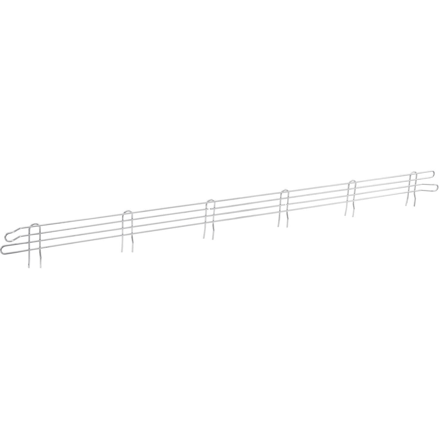 Nexel AL472S Nexel Stainless Steel Wire Ledge, 72"W x 4"H - Walmart.com
