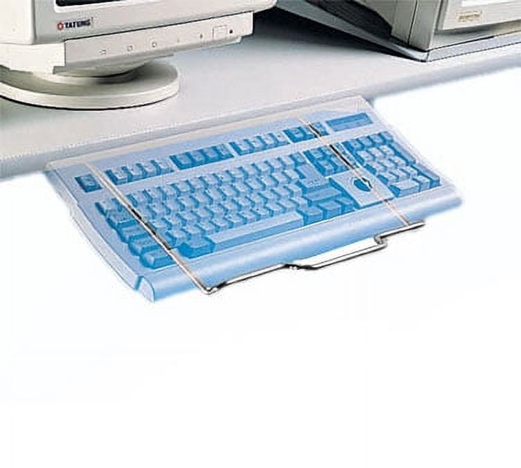 Nexel C21466/ Chrome Wire Keyboard Holder, 12-3/4"W x 13-1/2"D ...