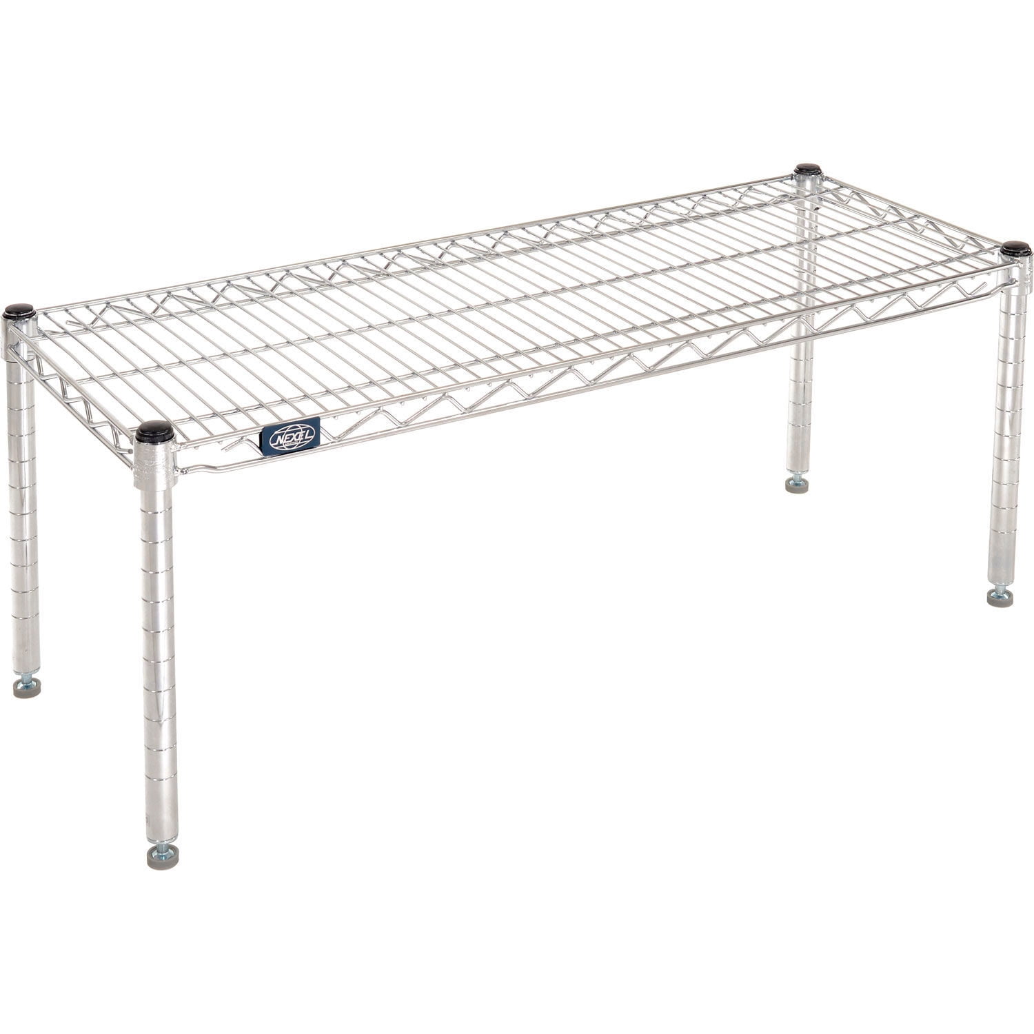 Nexel Chrome Wire Dunnage Rack - 36""W x 14""D x 14""H - Walmart.com