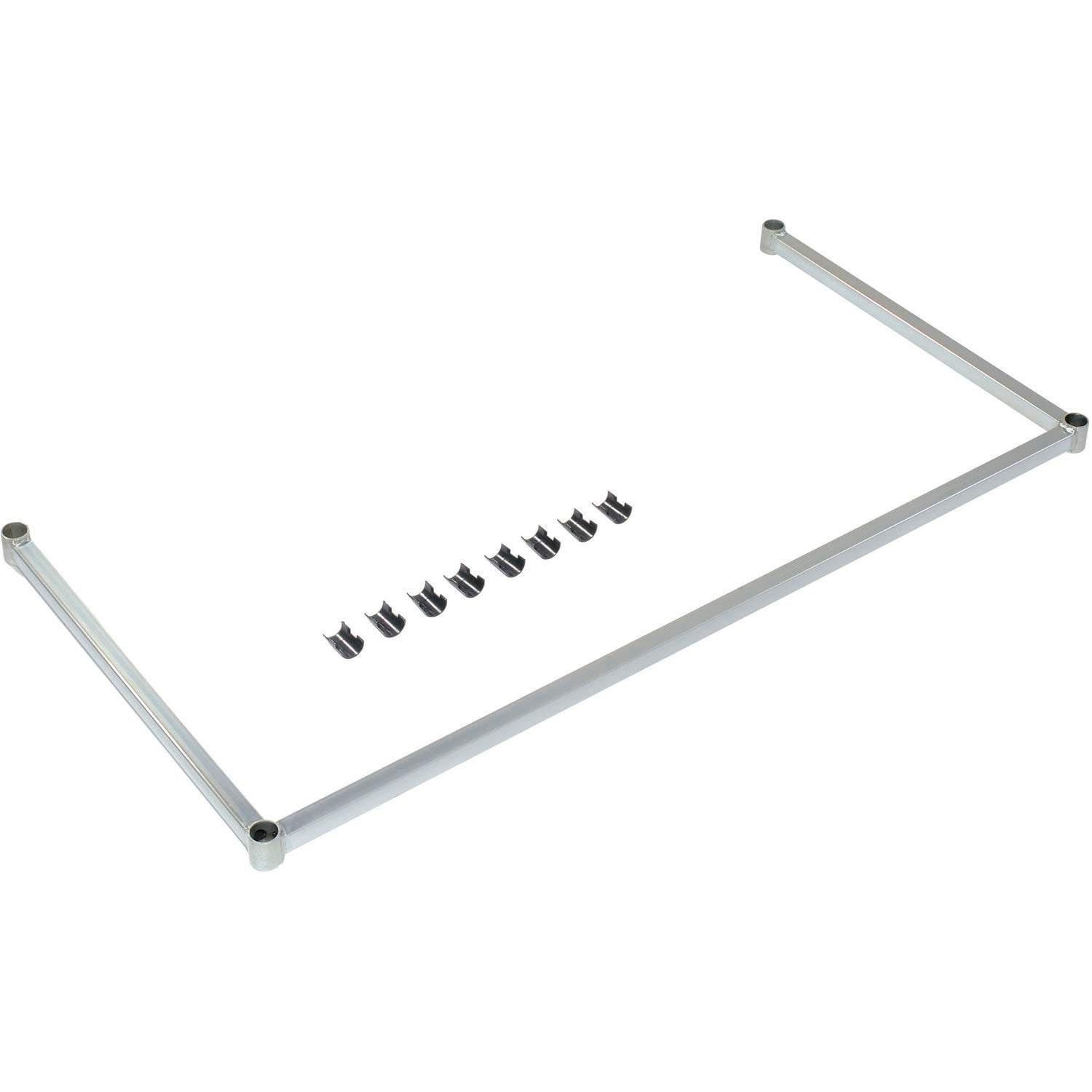 Nexel DF3060C Three Sided Frame, 30"x60", Chrome - Walmart.com