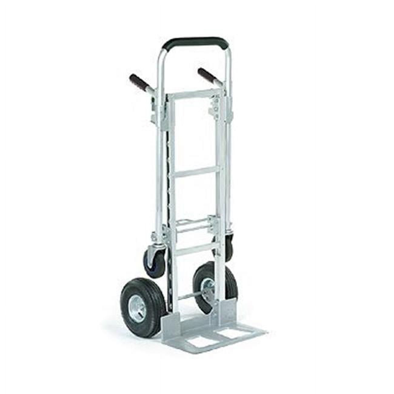 Aluminum 2-in-1 Convertible Hand Truck with Pneumatic Wheels - Senior ...