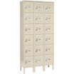 Global Industrial 12 x 15 x 12 in. Six Tier Global Locker with 18 Door ...