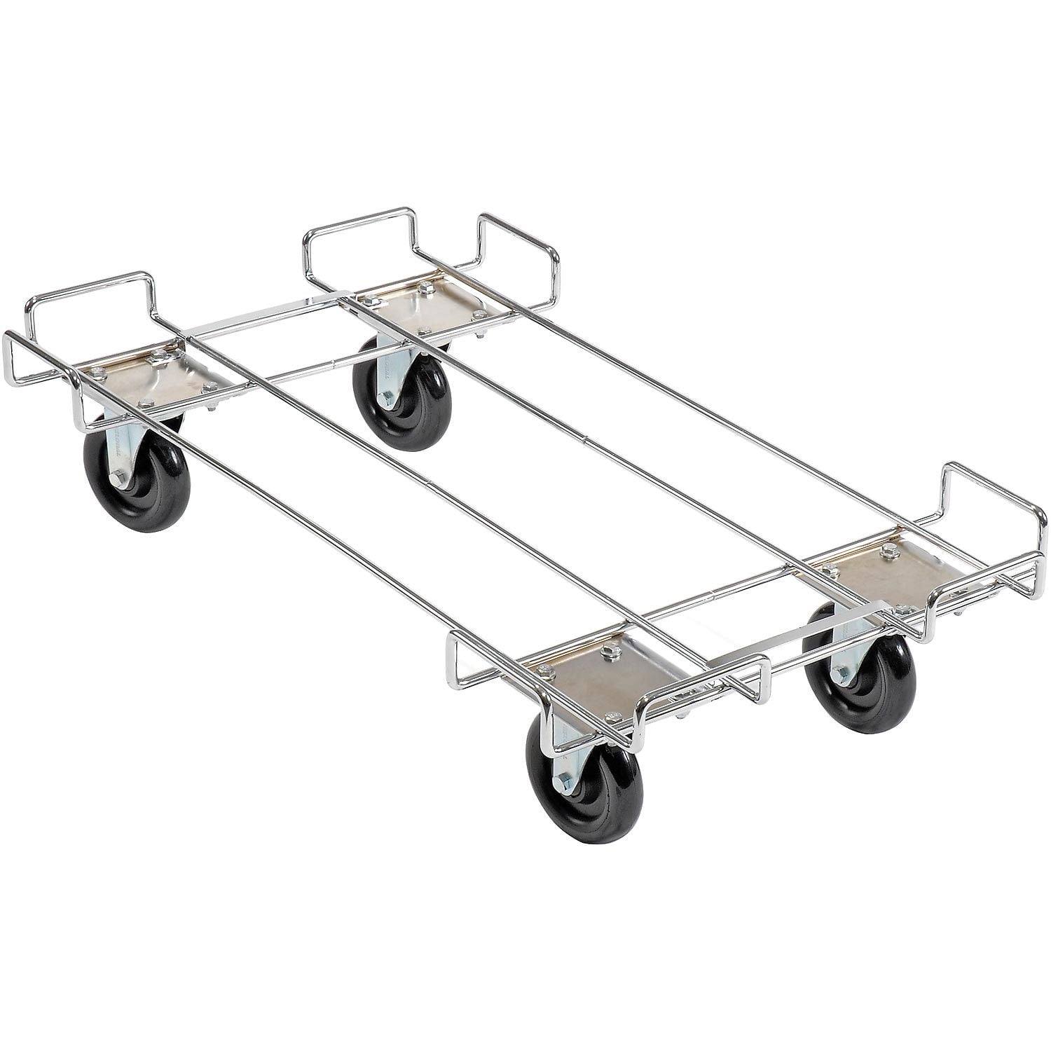 Wire Rack Dolly Base With 5" Poly Swivel Casters, 36"Lx20"W - Walmart.com