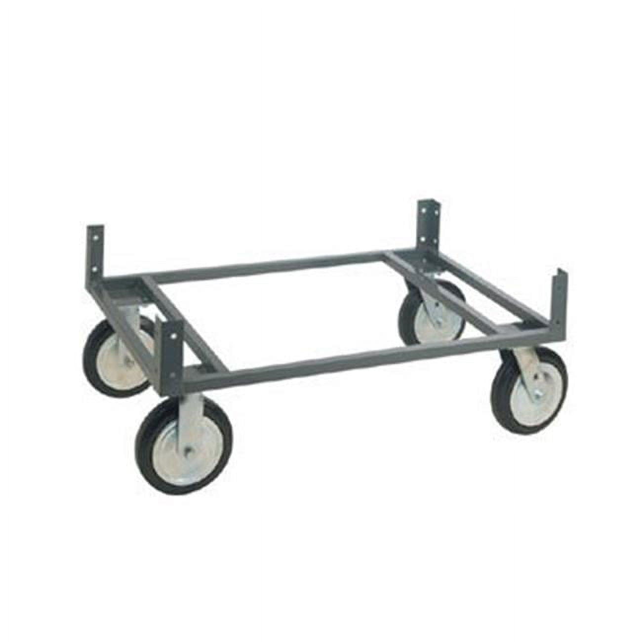 Nexel Industries WDB6024P 60 x 24 in. Chrome Dolly Base with 5 x 1.25 ...