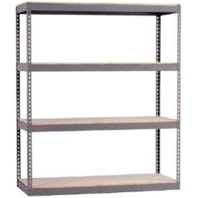 Nexel Industries WR4367 3 Tier Wide Span Storage Rack- Gray - 48 x 36 x ...
