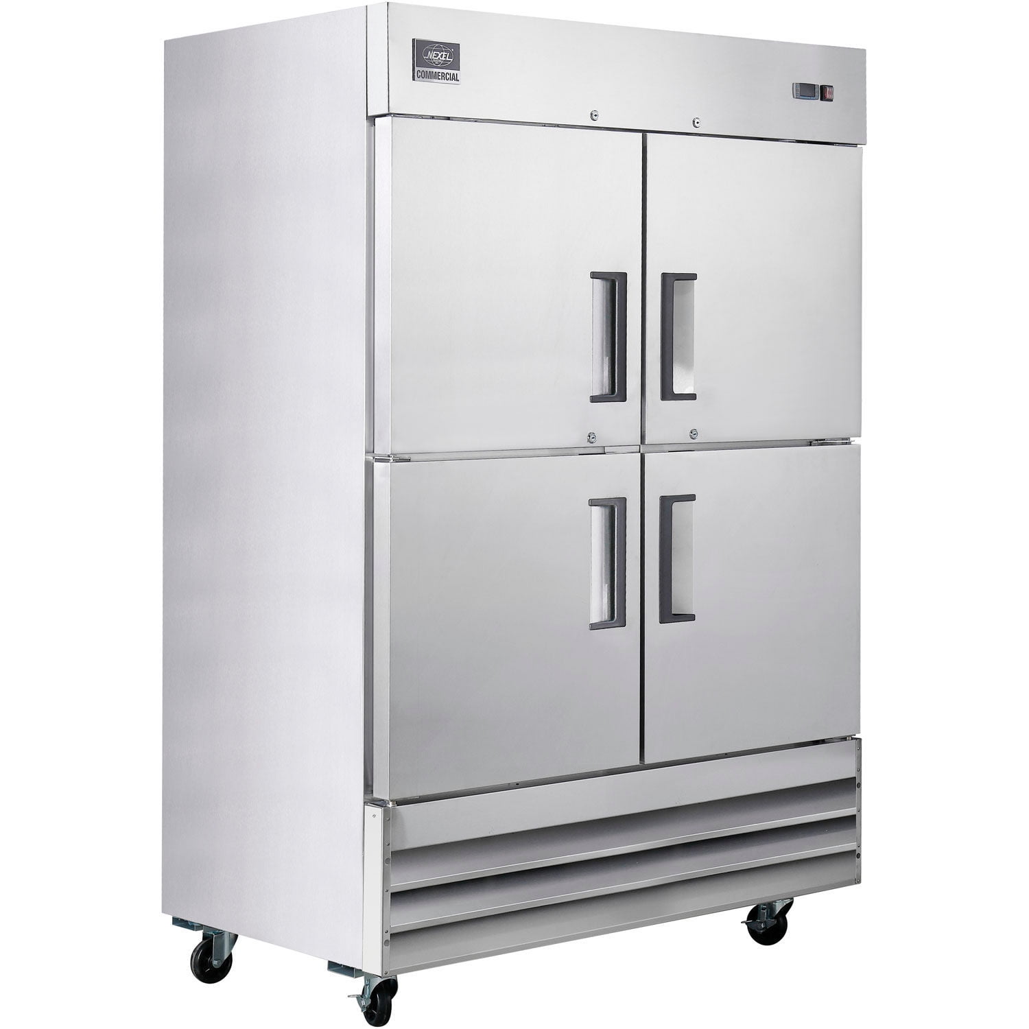 Nexel Reach In Split Door Freezer, 4 Solid Doors, 47 Cu. Ft. - Walmart.com