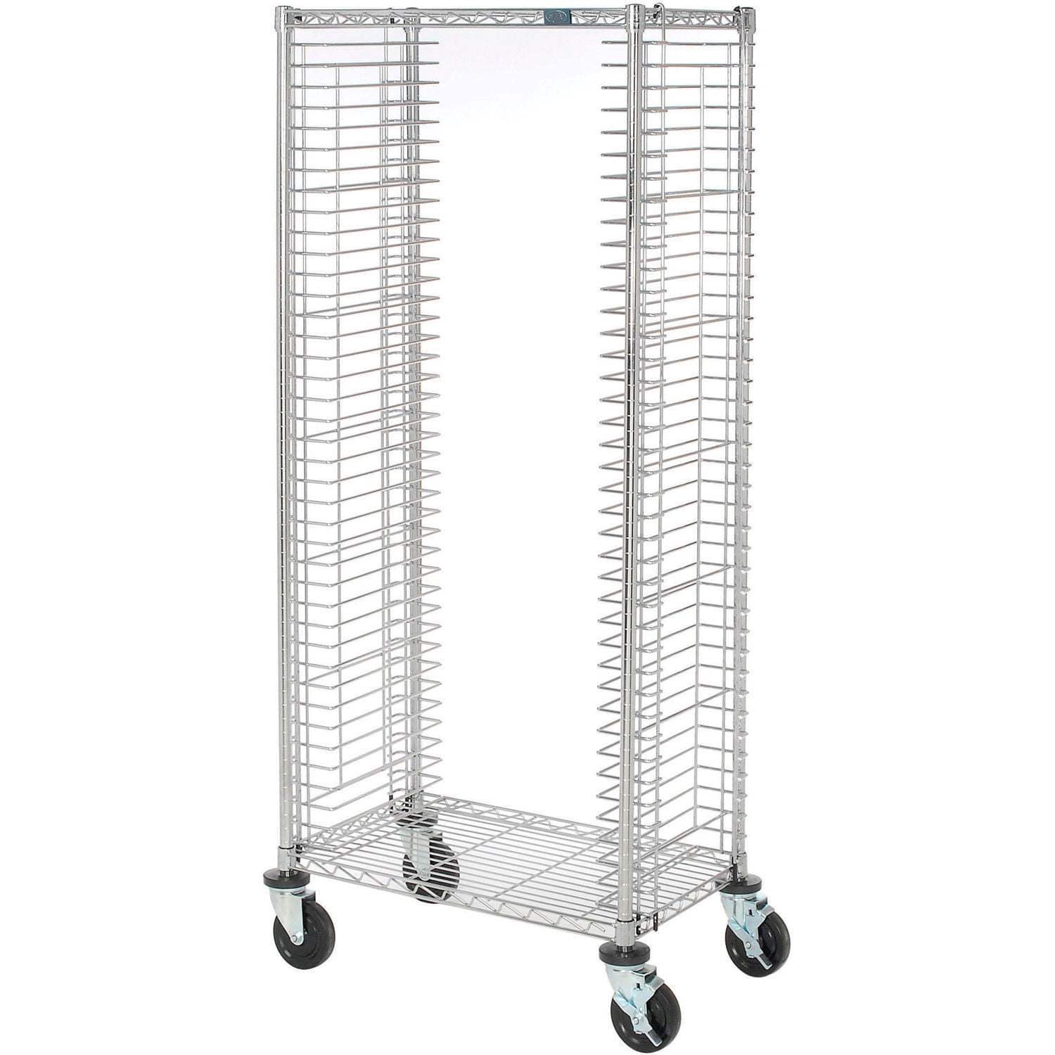 Nexel Side Load Wire Tray Truck with 39 Tray Capacity, 30"L x 18"W x 69 ...