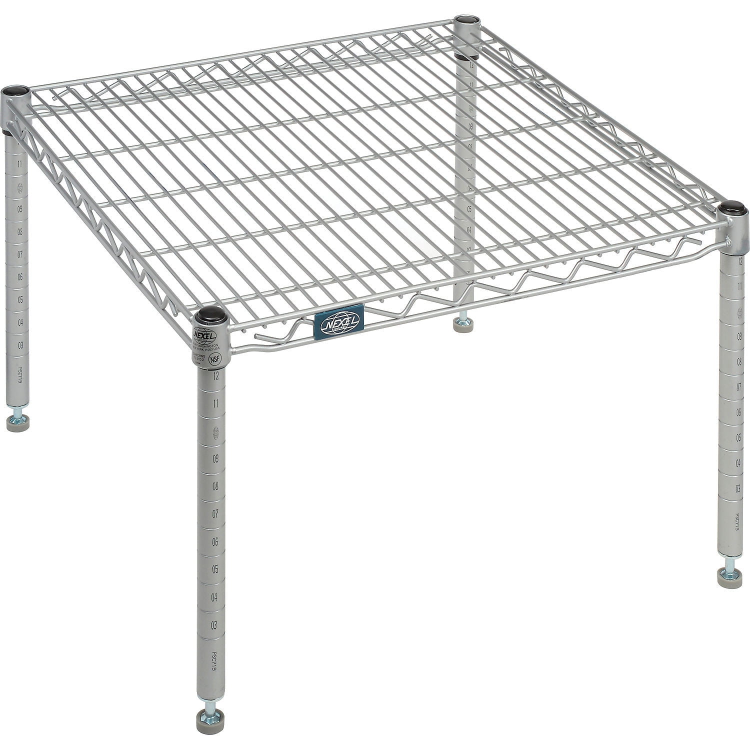Global Industries B2274451 Nexel Silver Epoxy Wire Shelf Platform, 24 x ...