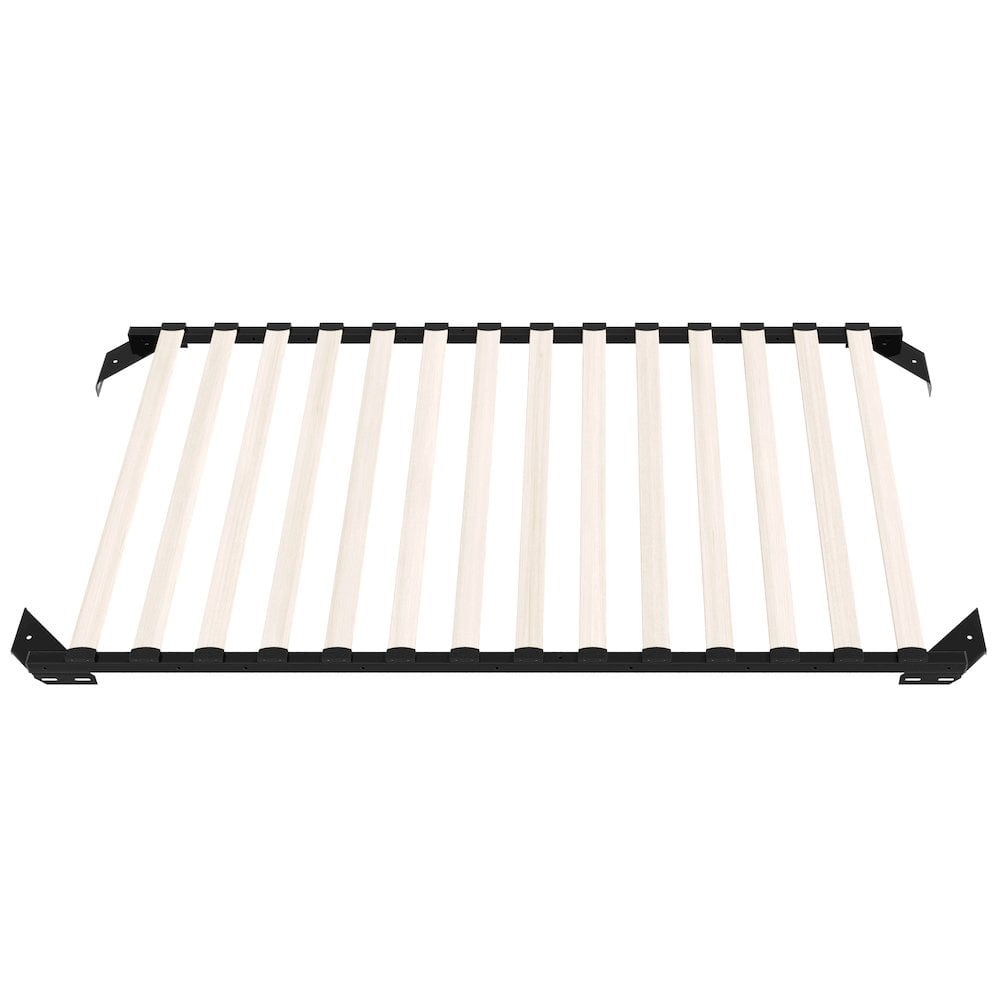Nexera Bed Slat Replacement Board and Rails Black Color - Walmart.com