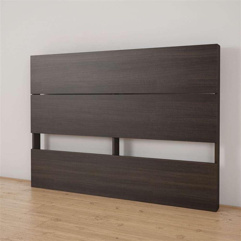 Nexera Full Size Panel Wood Headboard, Ebony - Walmart.com
