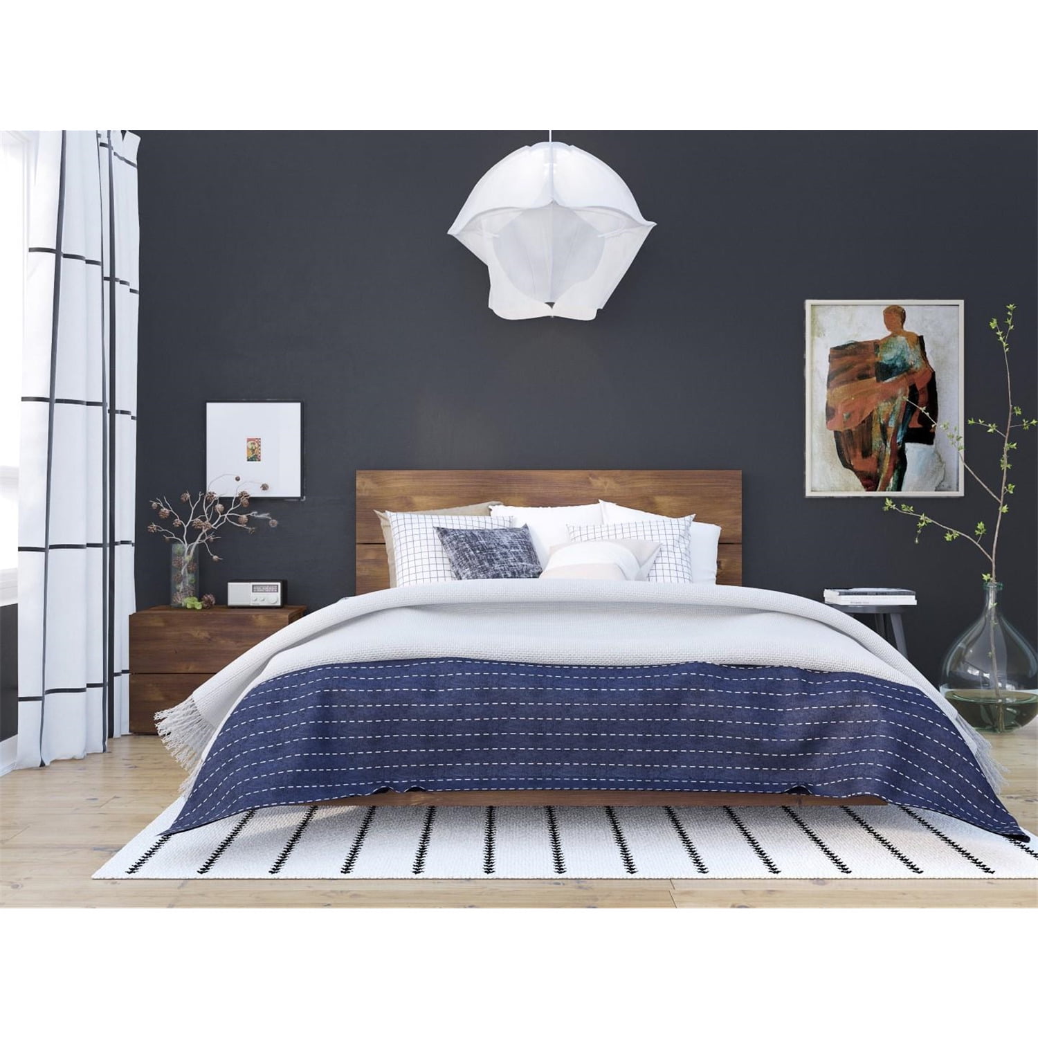 Nexera Karibou Bedroom Set, Truffle-Finish:Truffle - Walmart.com