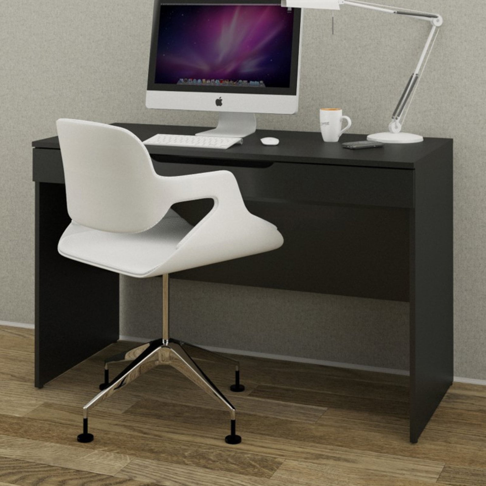 Nexera Next Desk, Black - Walmart.com