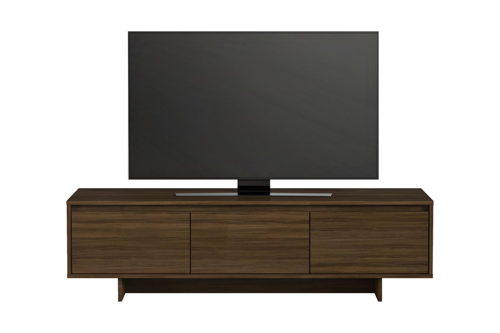 Nexera Rustik TV Stand for TVs up to 66 inches, Walnut - Walmart.com