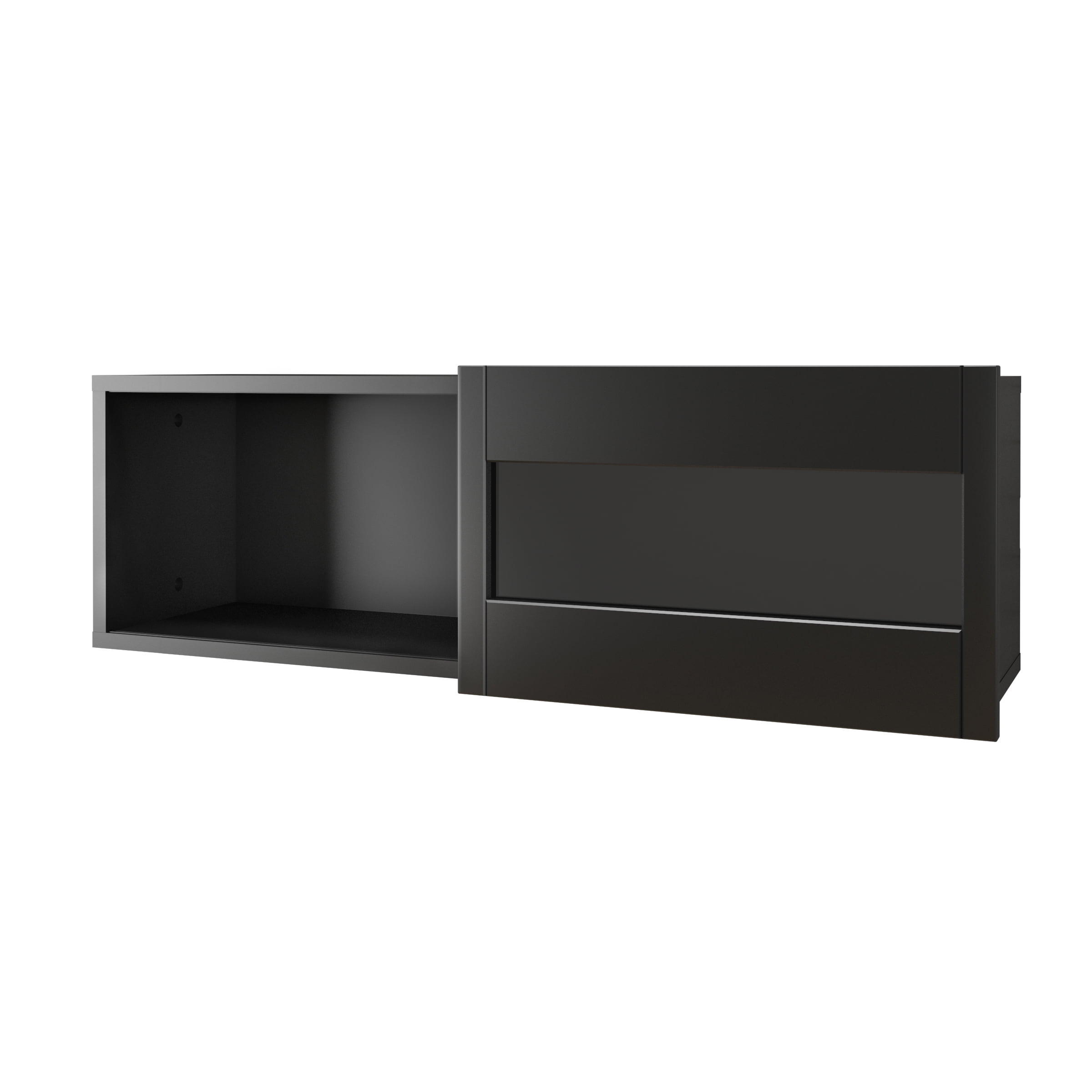 Nexera Stereo Wall Shelf, Black - Walmart.com