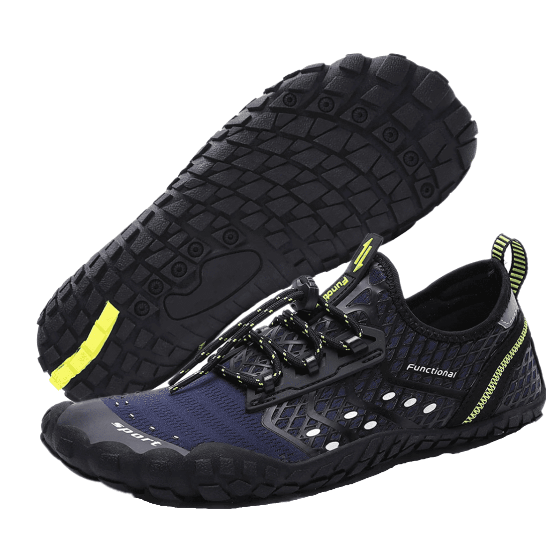 Nexete Men Women Water Shoes Quick Dry Barefoot for Boating Fishing ...