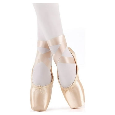 Wendywu Girls' Ballet Pointe Shoe, Pink, 8 - Walmart.com