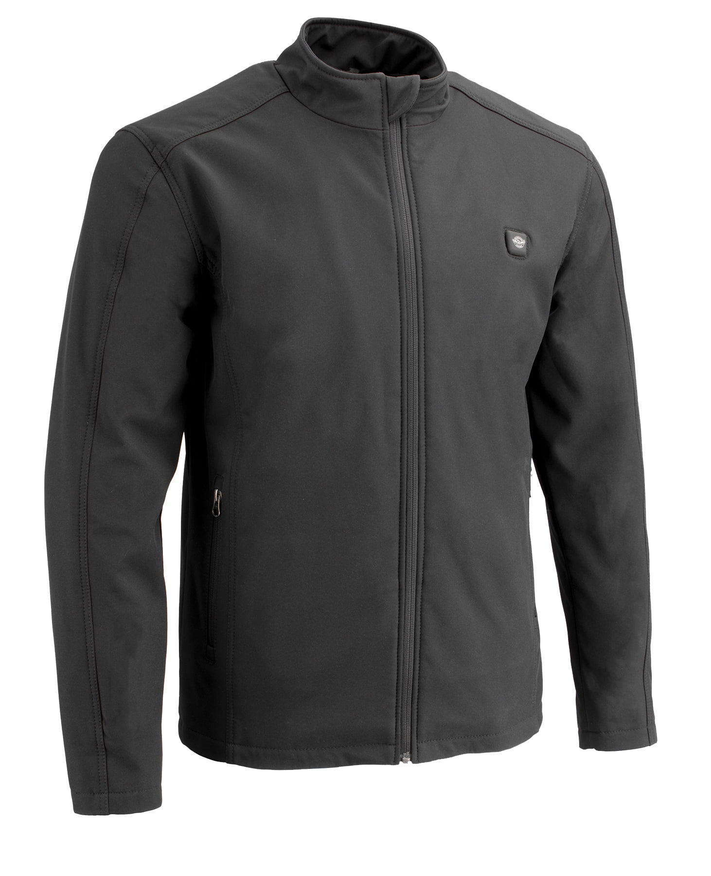 Nexgen Heat MPM1762SET Men’s Soft Shell Heated jacket - Black Standup ...