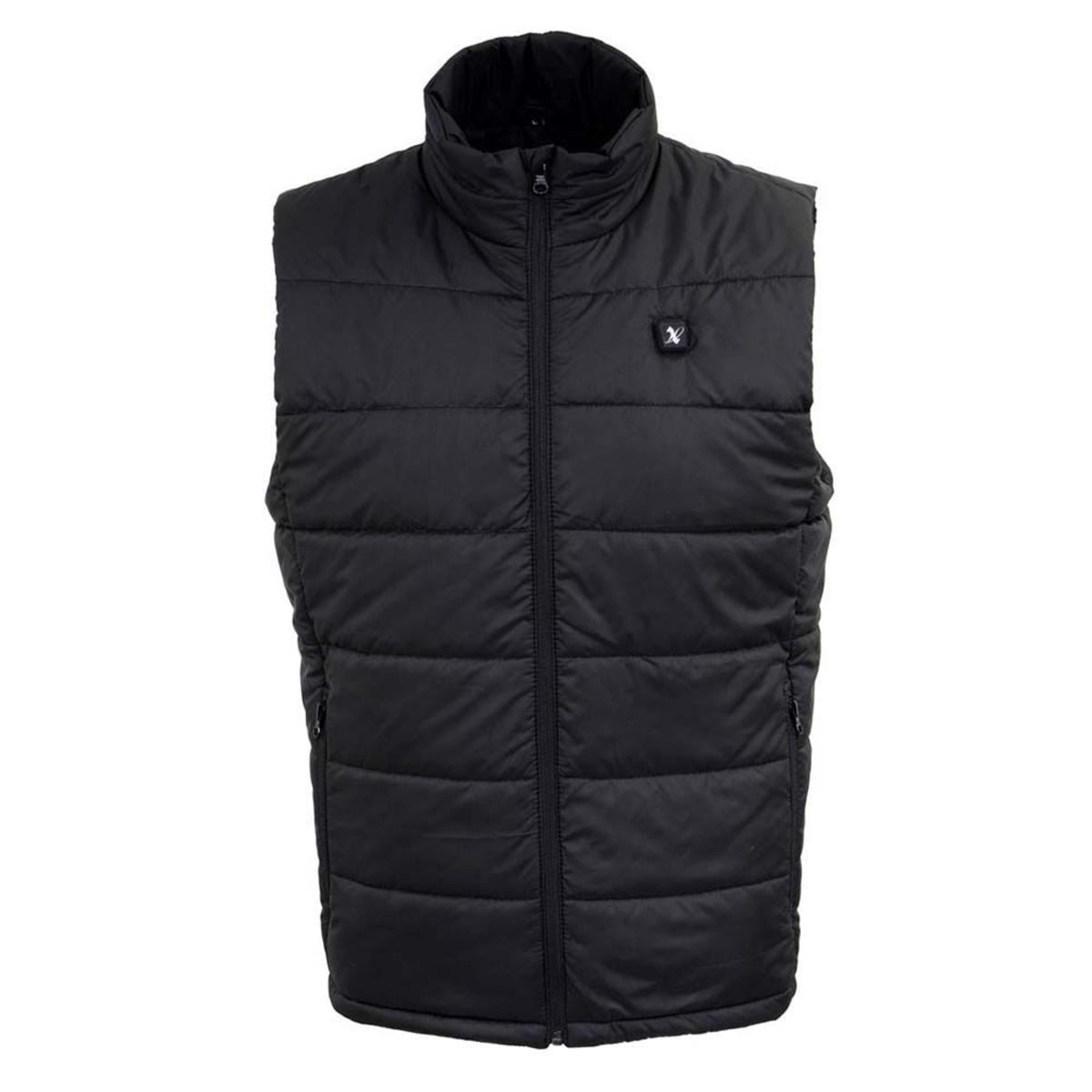 Nexgen Heat Men's NXM3301SET Puffer Black Heated Winter Vest for ...
