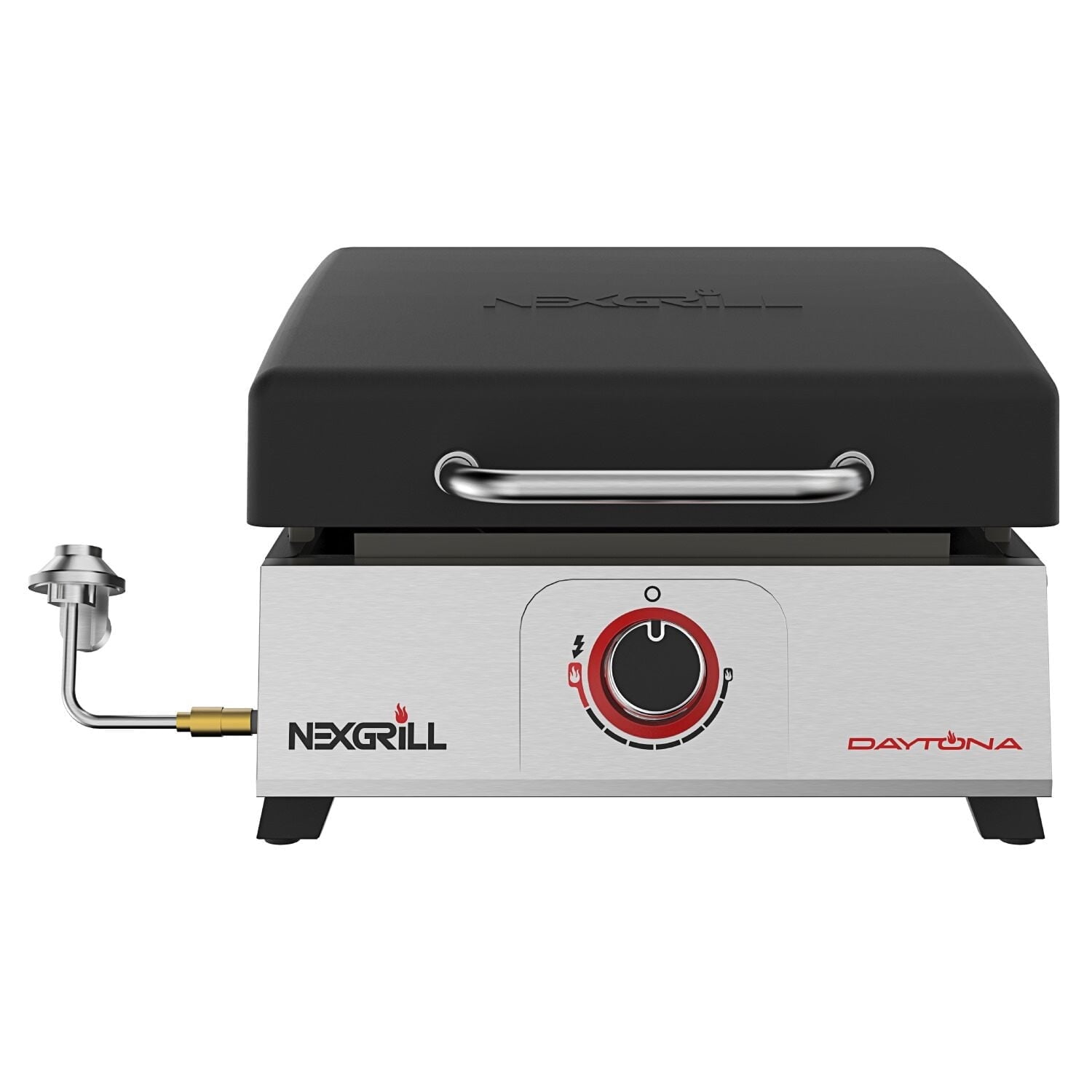 Nexgrill Daytona 1-Burner Portable Gas Griddle, 12,000 BTUs, 271 Sq In ...