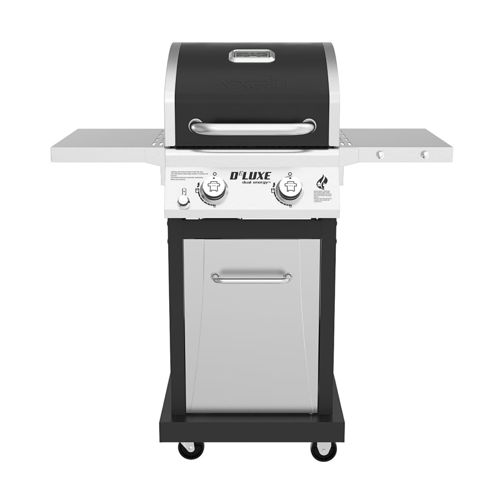 Nexgrill Deluxe 2-Burner Gas Grill with 401 SQ In Grate, 28000 BTUs ...