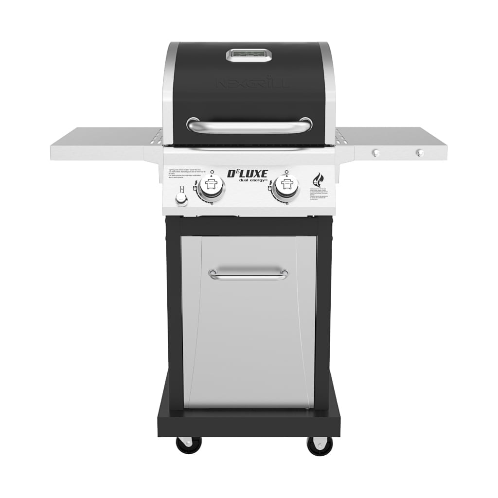 Nexgrill Deluxe 2-Burner Gas Grill with 401 SQ In Grate, 28000 BTUs ...