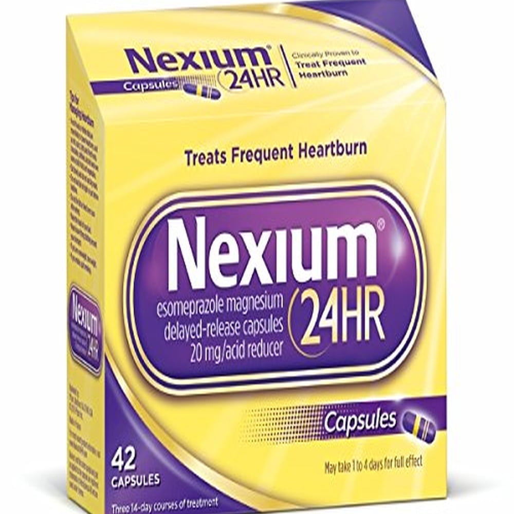 Nexium 24-Hour Acid Reducer Capsules (Pack of 24) - Walmart.com