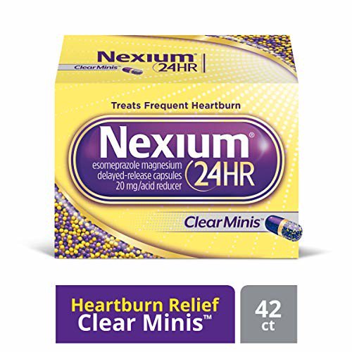 Nexium 24HR ClearMinis, Acid Reducer Heartburn Relief Capsules, OTC ...