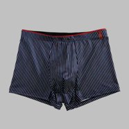 Mens TAGLESS Striped Ringer Boxer Brief with Comfort Flex Waistband 5 ...