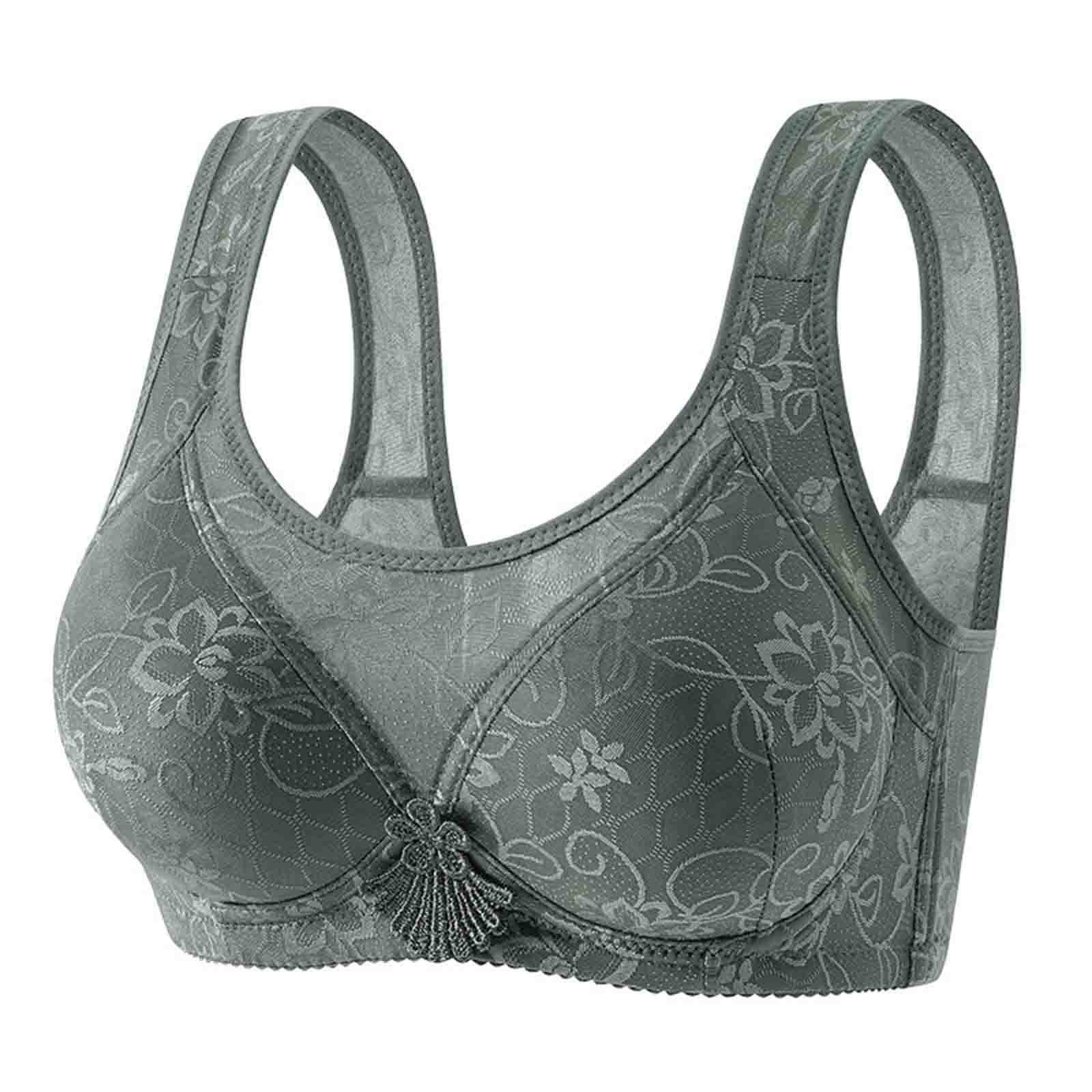 Nexjvus Women Minimizers Bras No Rims Hollow Out Gathered Comfortable ...