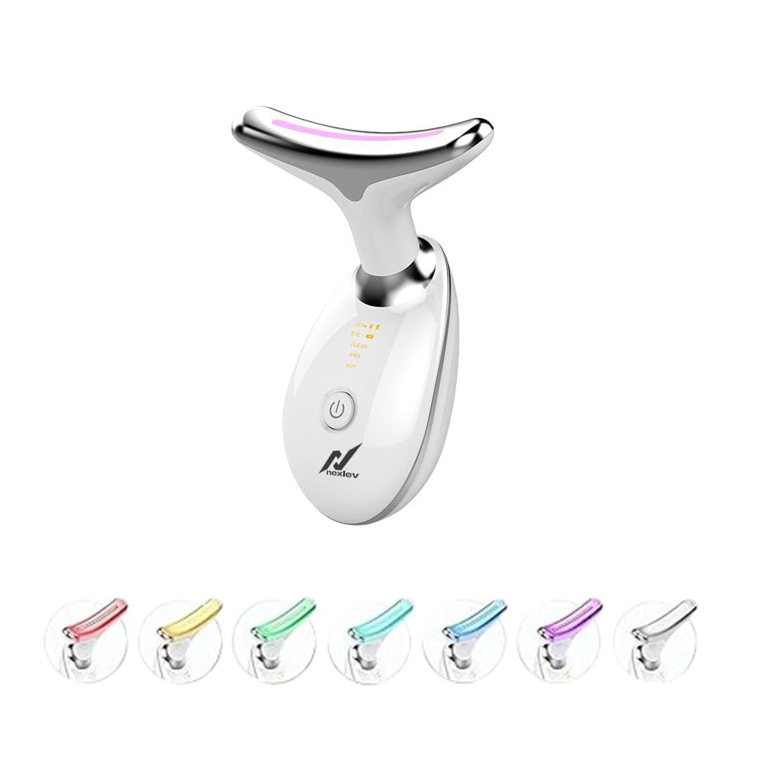 Nexlev Skin Lift Device 7 Color LED Face Neck Skin Lifting 3 Massage ...