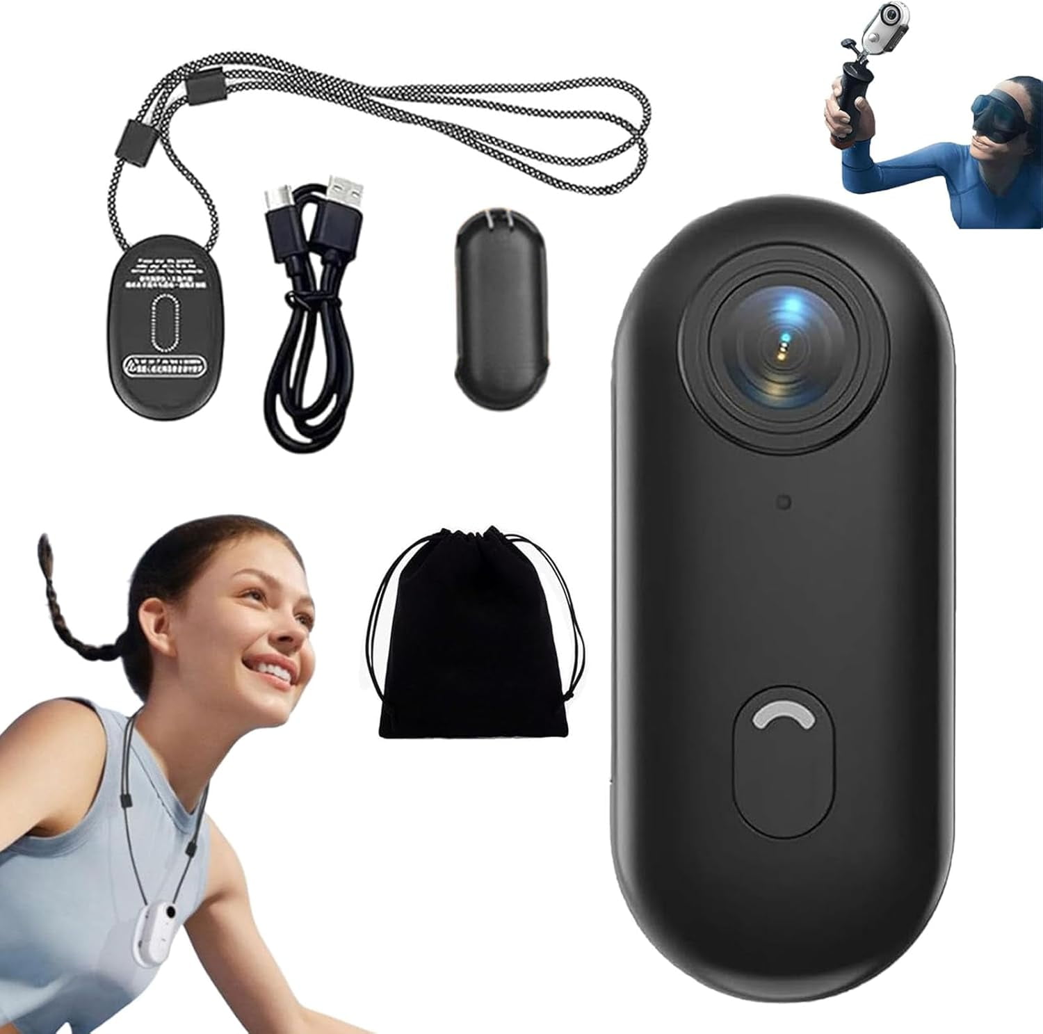 Nexo25 Camera, Motiontrail Camera, Nexo25 Black Smallest High-Res Cam ...