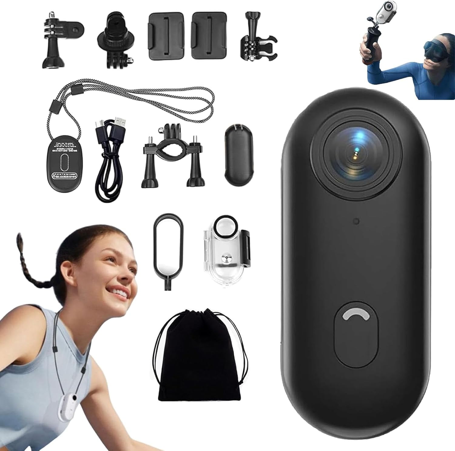 Nexo25 Camera, Motiontrail Camera, Nexo25 Black Smallest High-Res Cam ...