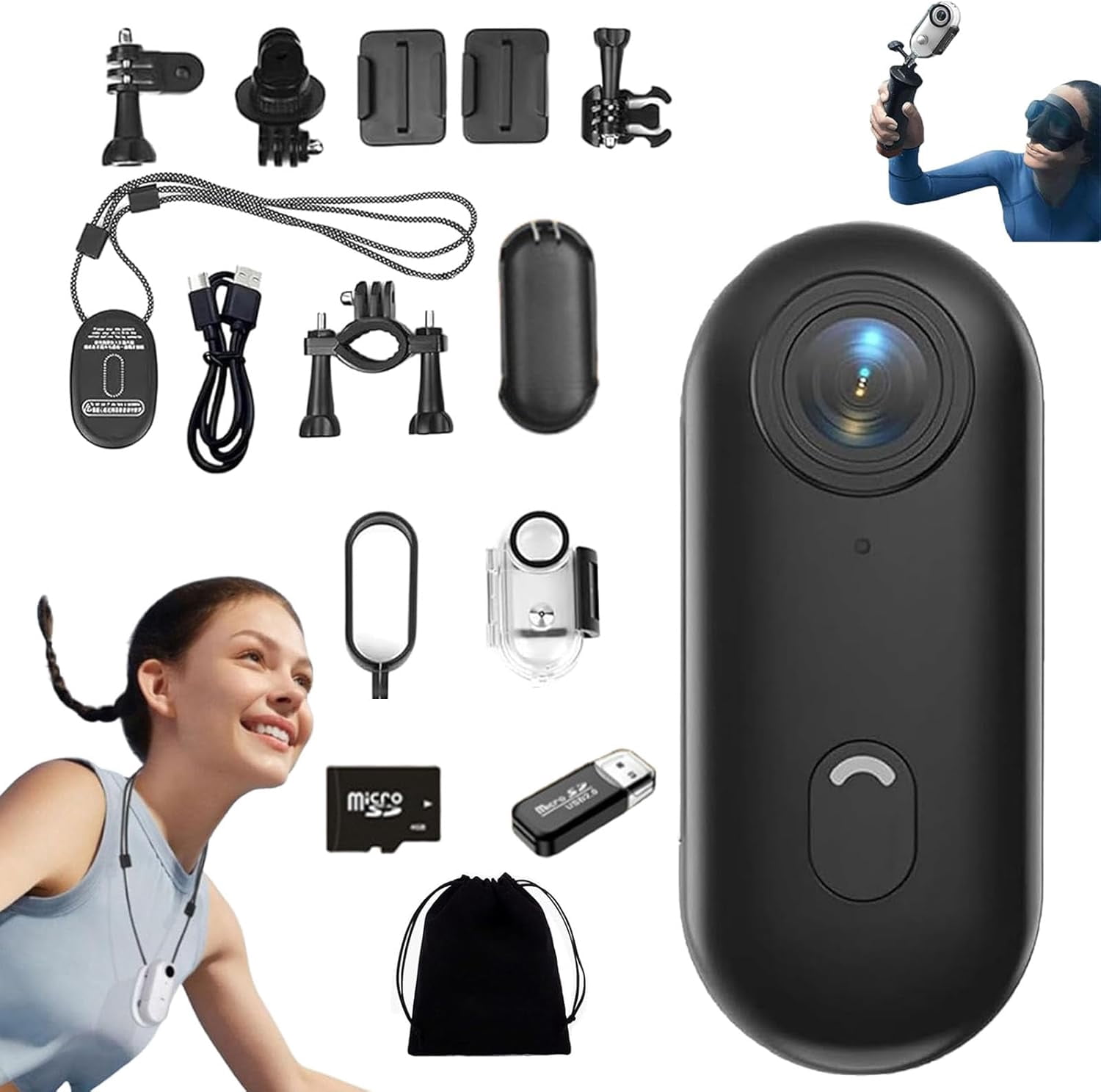 Nexo25 Camera, Motiontrail Camera, Nexo25 Black Smallest High-Res Cam ...