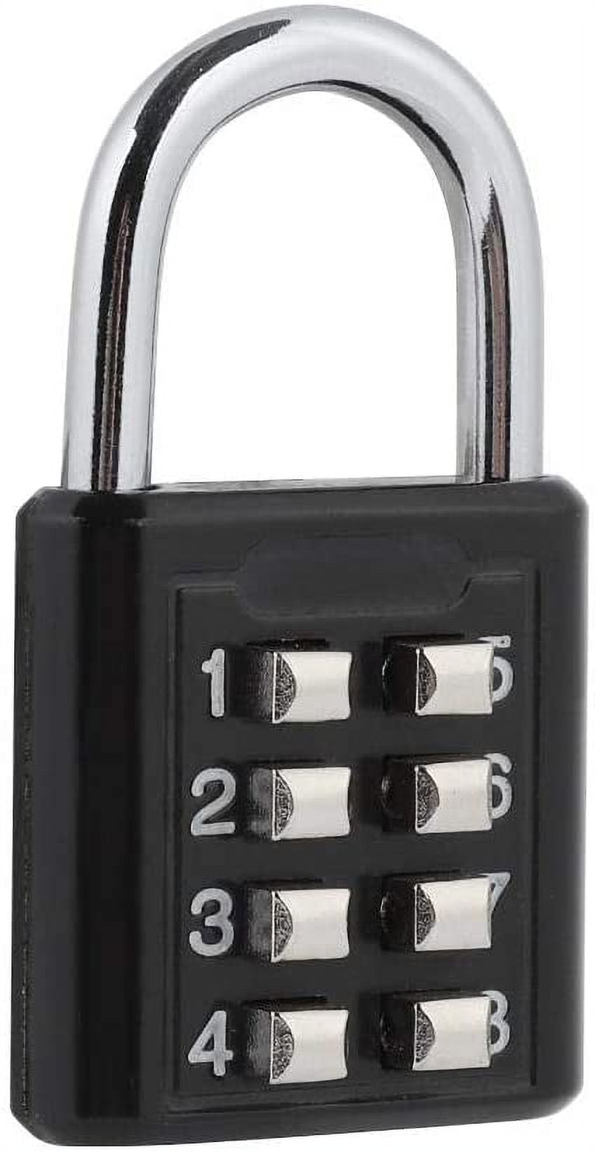 Nexrag 8-Digit Combination Lock, Anti-Theft 8 Digit Combination Lock ...