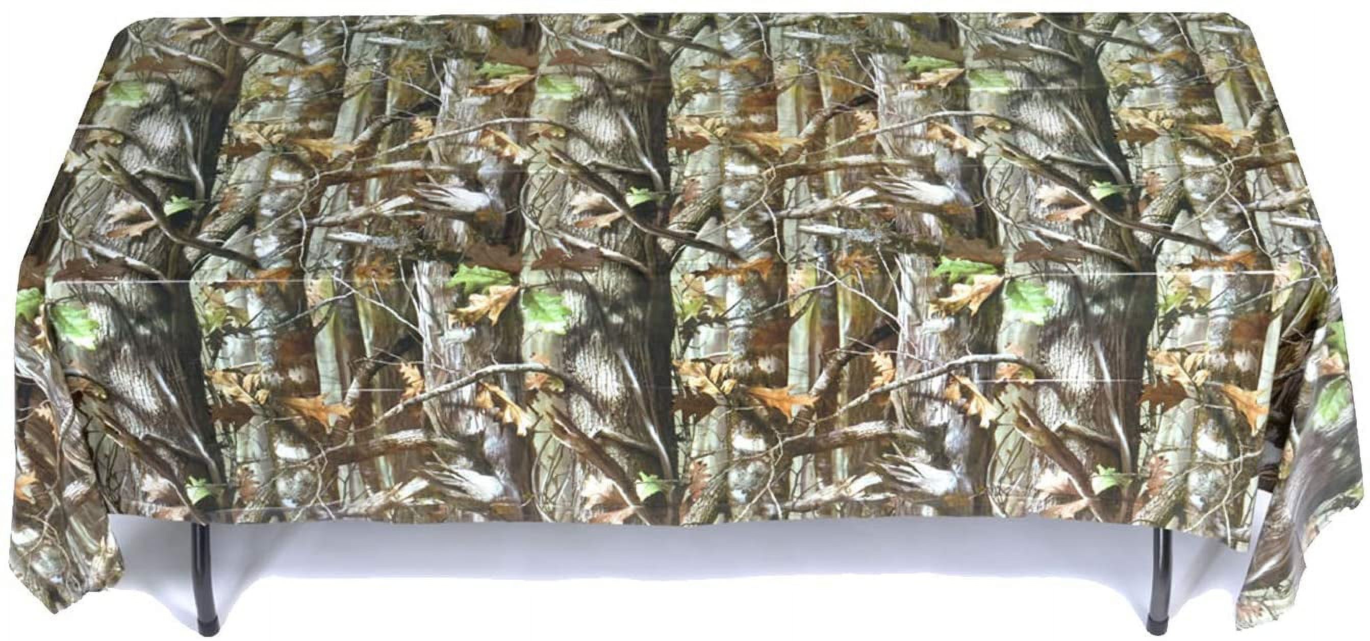 Next Camo Party Tablecover | Perfect for Hunter Themed Parties ...