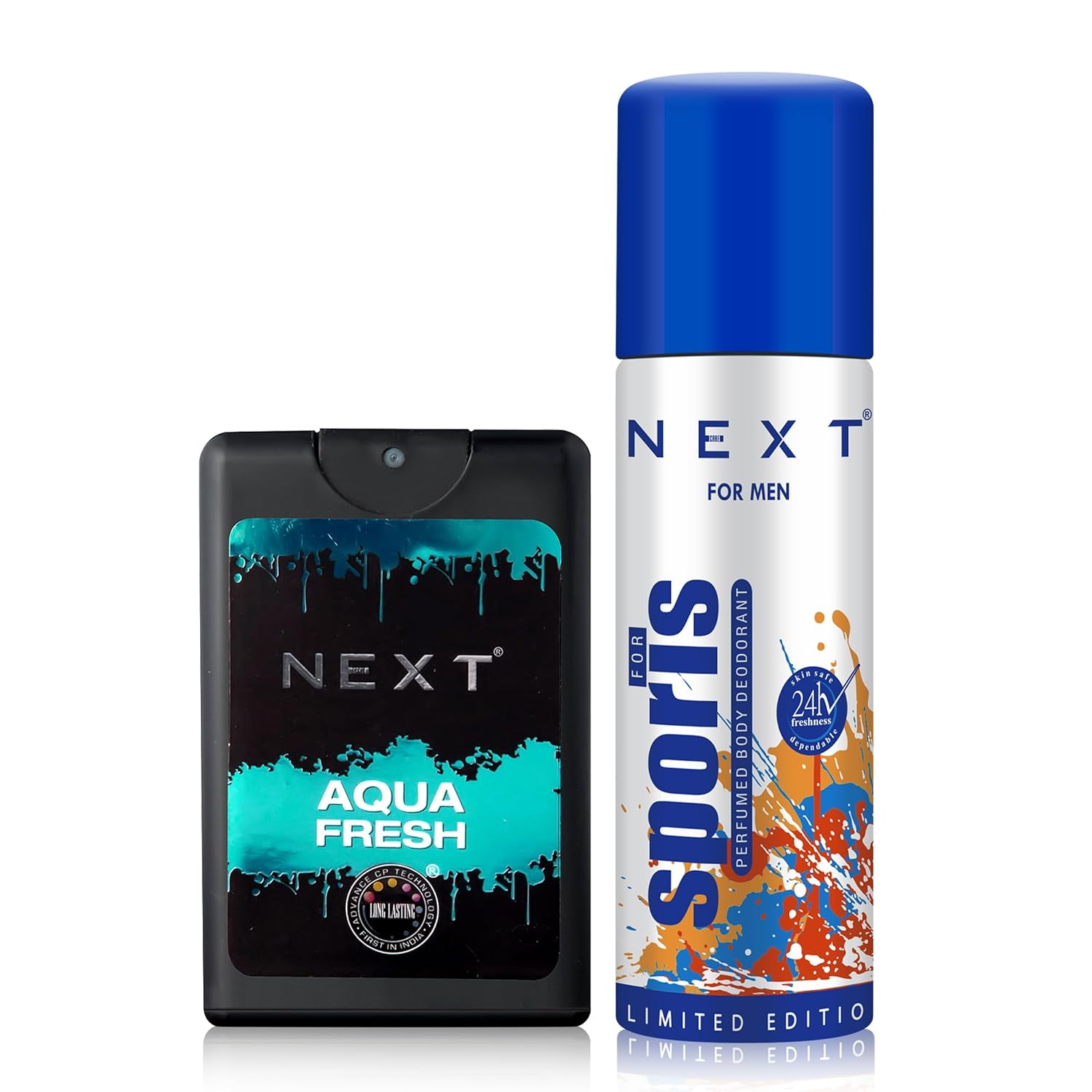 Next Care Pocket Perfume & Deodorant Combo Scent For Men Pack Of 2 ...