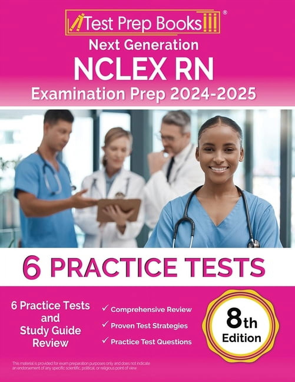 Next Generation NCLEX RN Examination Prep 2024-2025: 6 Practice Tests ...
