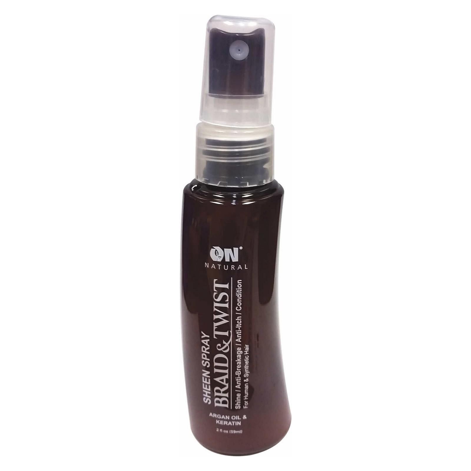 Next Image On Braid&Twist Sheen Spray Argan&Keratin 2oz,Pack of 24 ...