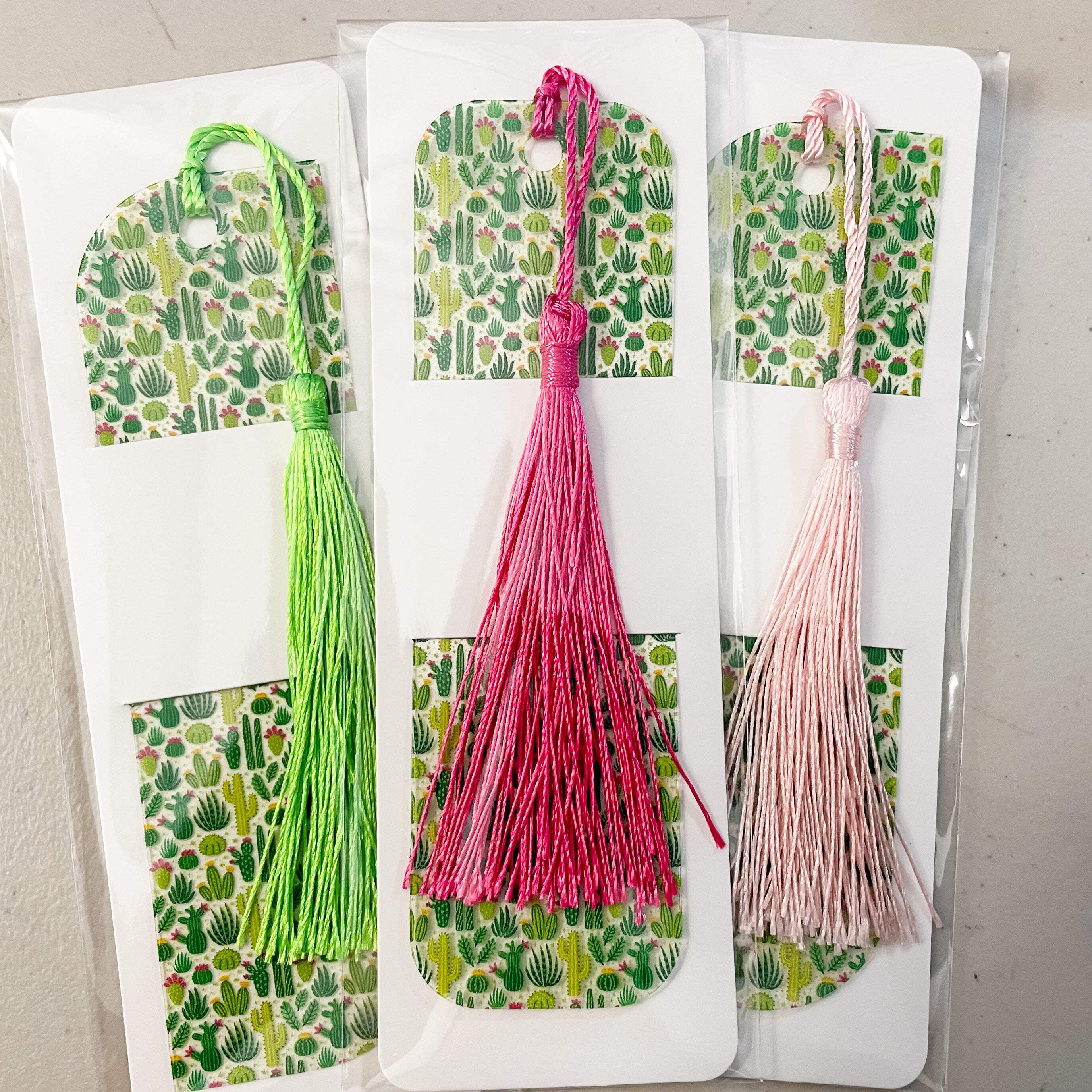 Next Jen Creations : Acrylic Bookmarks Succulents - Walmart.com