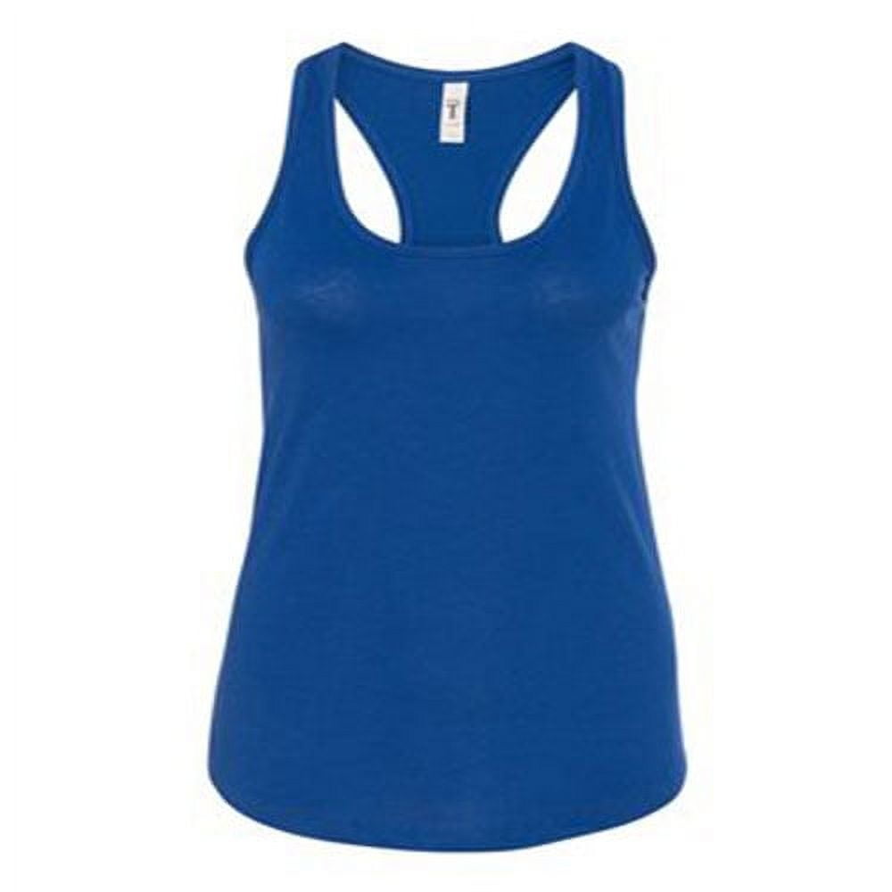 Next Level Apparel Racerback Tank (N1533) Royal Blue, L - Walmart.com