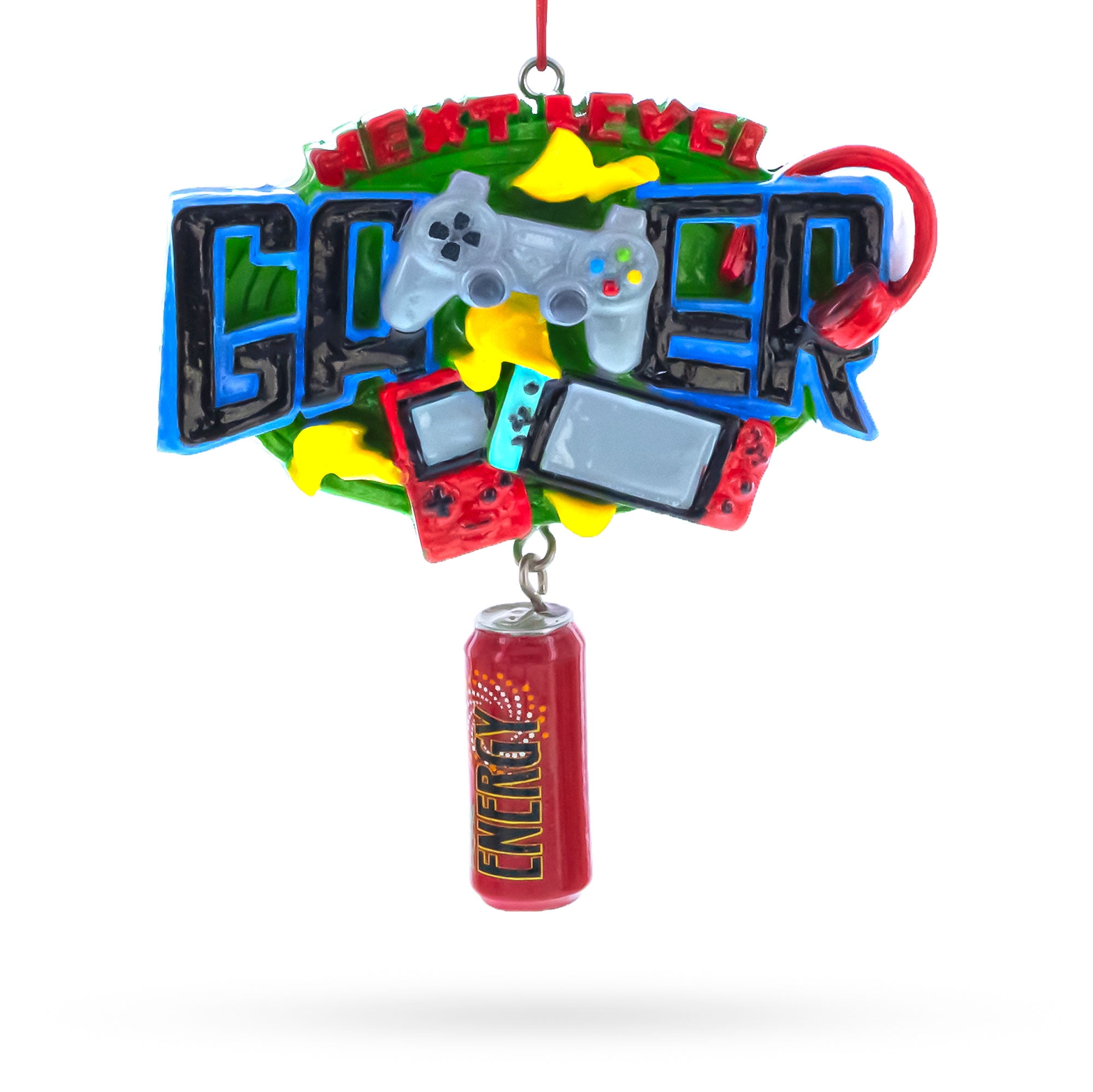 Next Level Gamer with Energy Drink Resin Christmas Ornament - Walmart.com