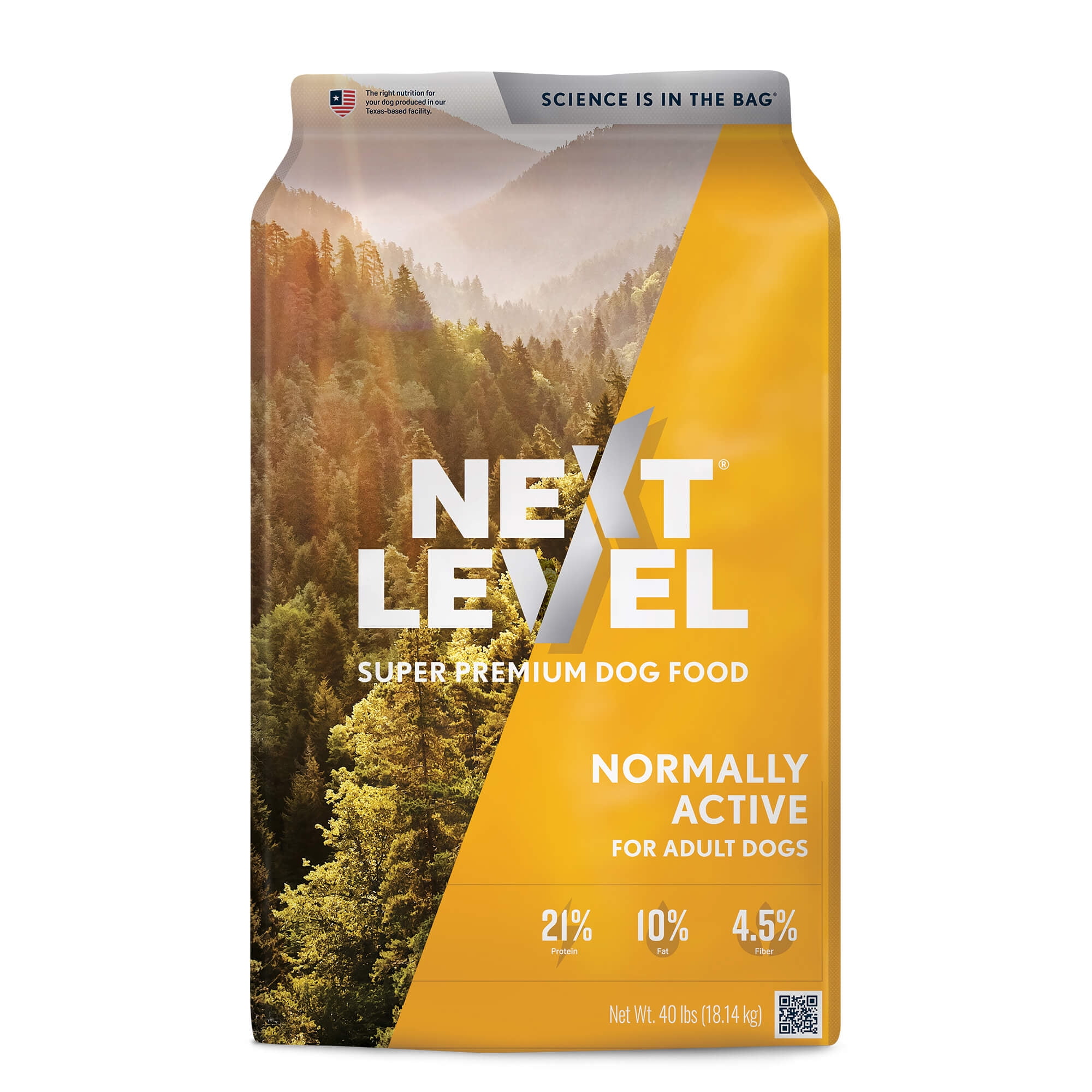 Next Level Normally Active Healthy Weight Dry Dog Food, 40 lb Bag ...