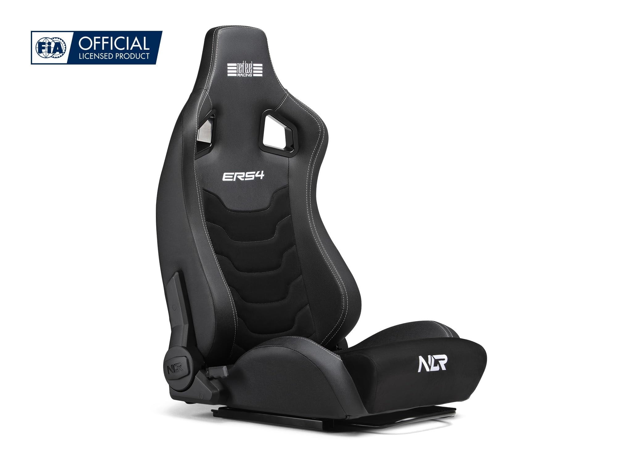 Next Level Racing ERS4 Elite Reclining Seat - PU Leather & Suede ...