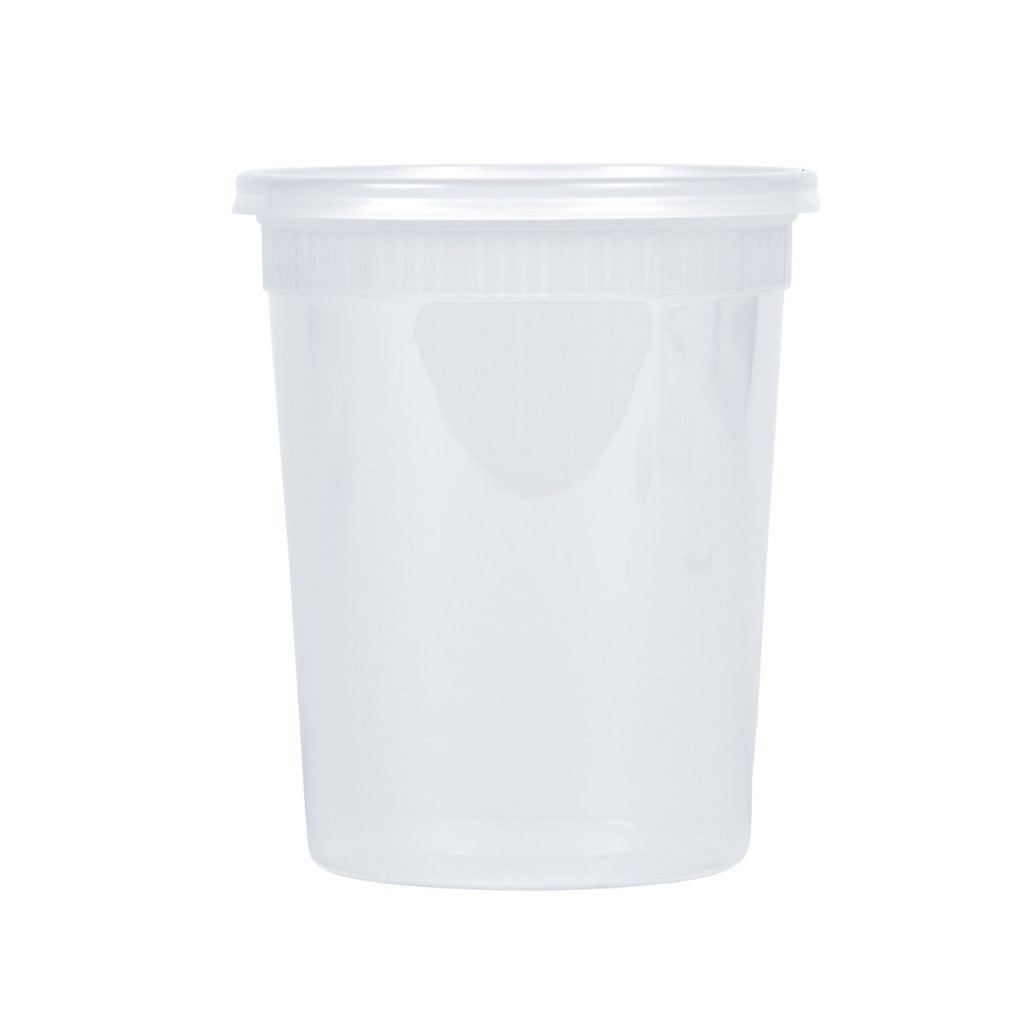 Deli Containers with Lids, Microwavable, Non Spill, Airtight, Reusable ...