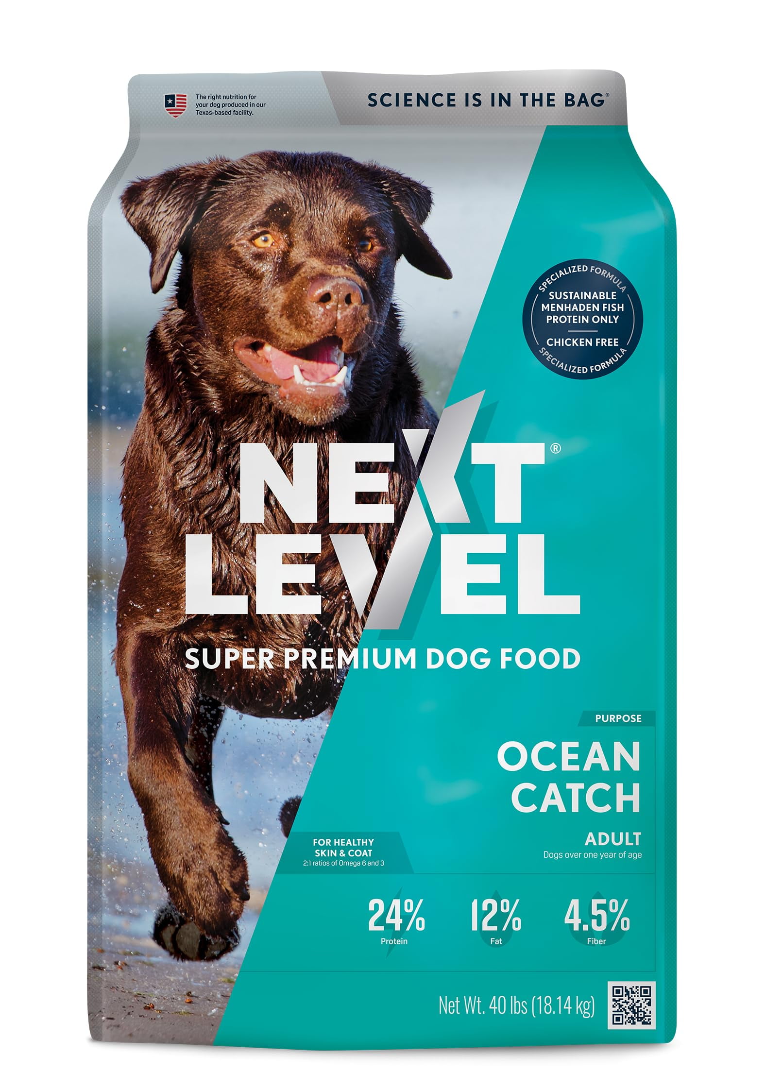 Next Level Super Premium Dog Food â€“ Ocean Catch â€“ Dry Kibble for ...