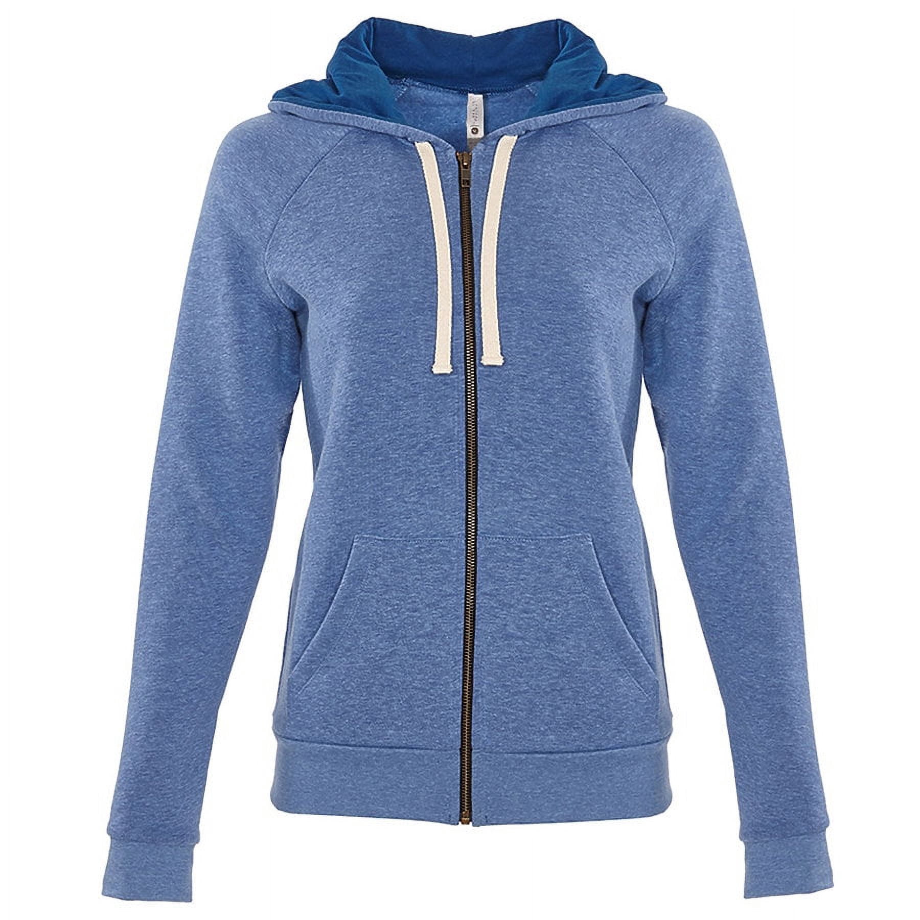 Next Level Women's Pch Raglan Zip Hoody Nl9603 - Walmart.com