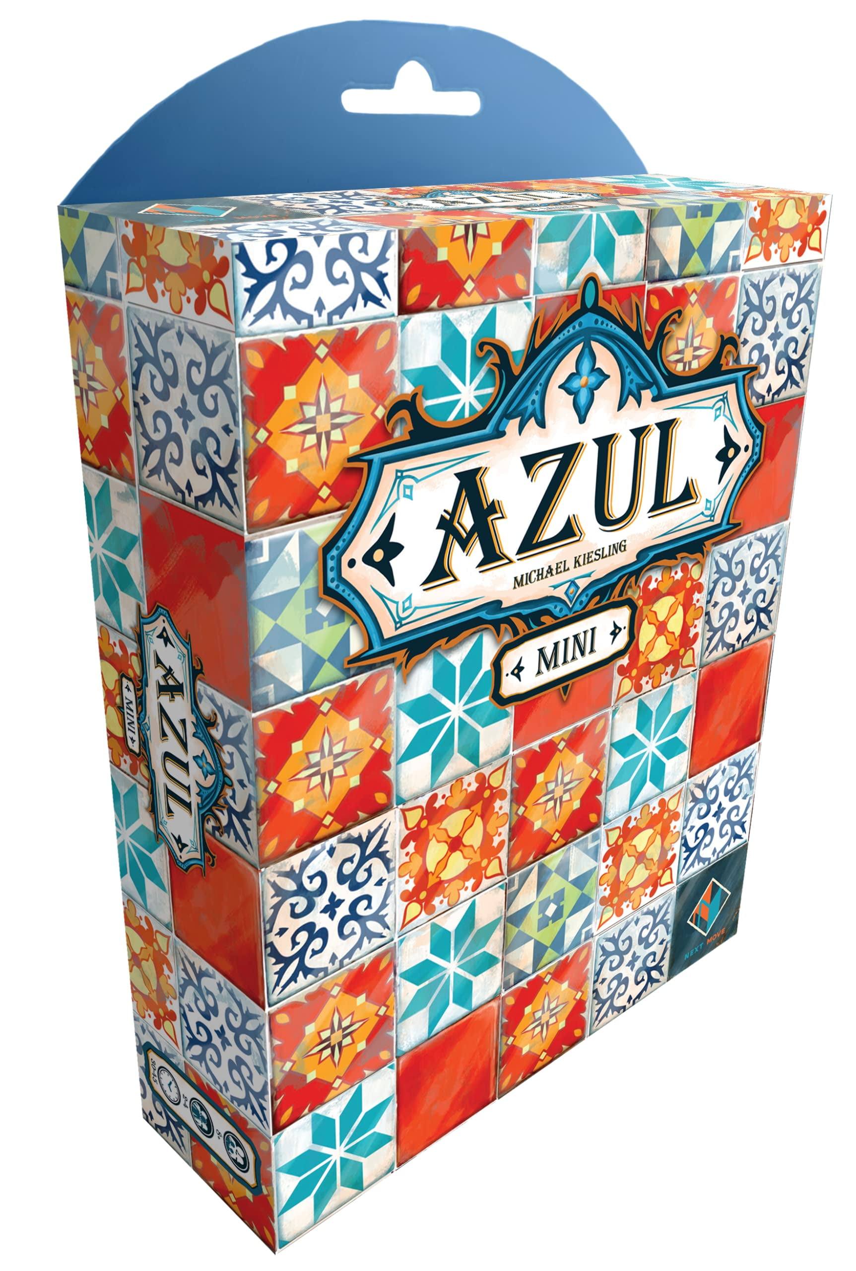 Mini Azul Strategy Board Game, Tile Placement Game, Suitable for Ages 8 ...