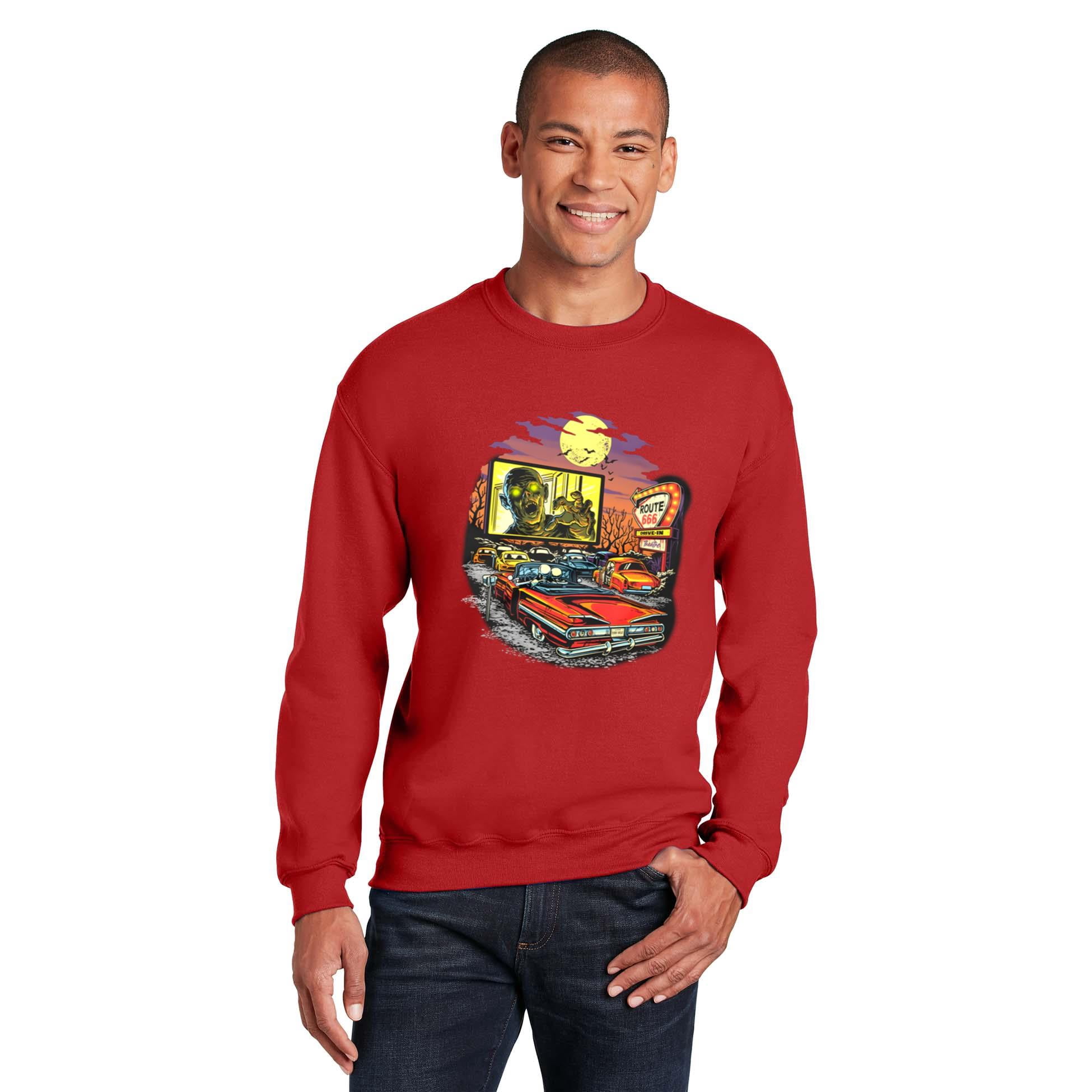 NextGen26 Route 666 Drive-In Horror Movie Theater Parody Design Art T ...