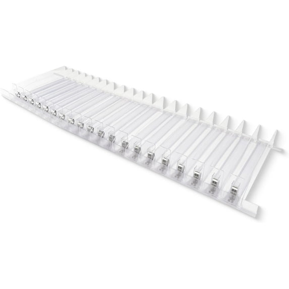 NextLevel Fit Spring-Loaded Shelf Pusher Kit, 20-Pack, 4FT Length and ...